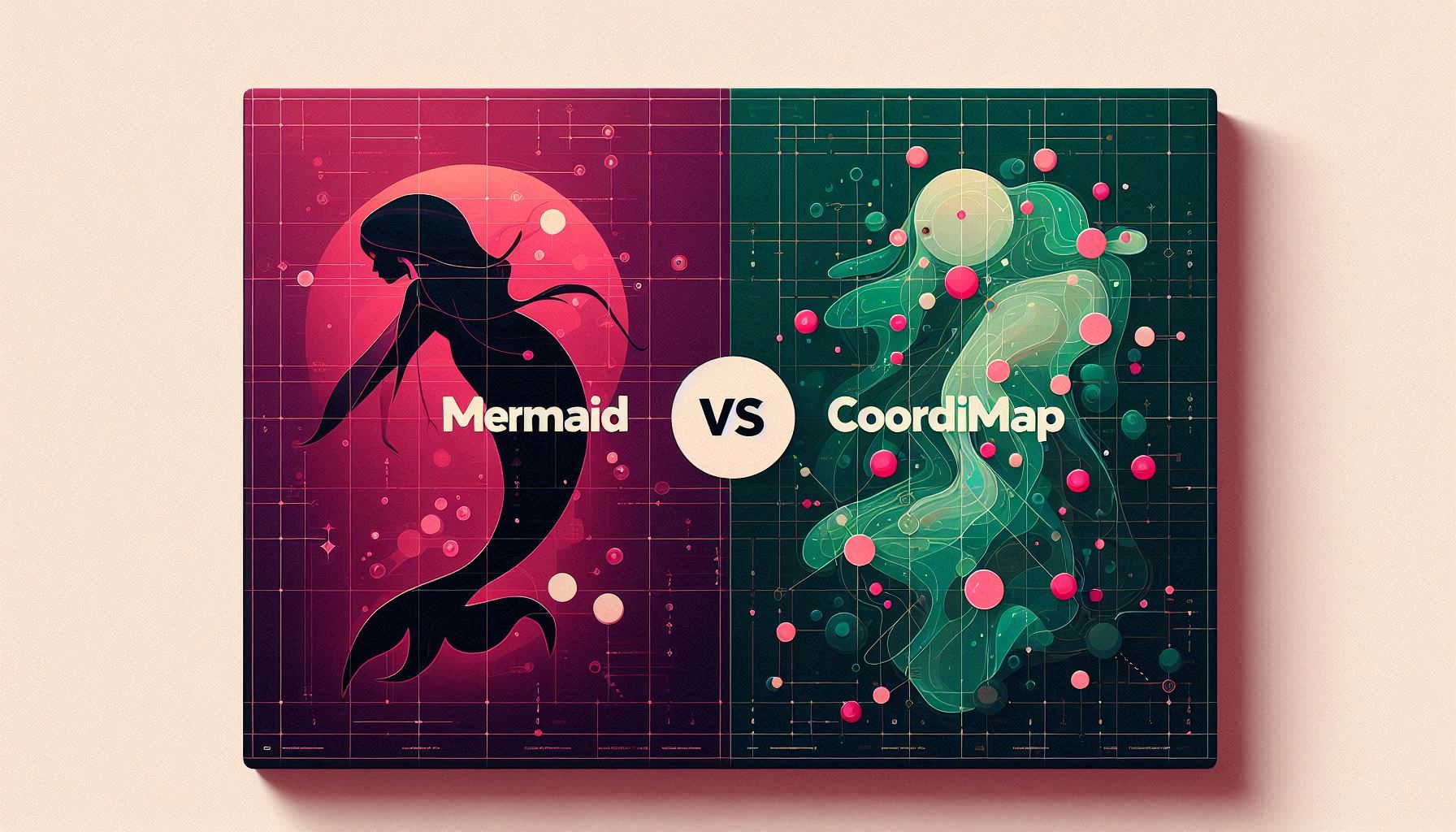 Coordimap vs. Mermaid: Dynamic, Data-Driven Diagrams vs. Static Code